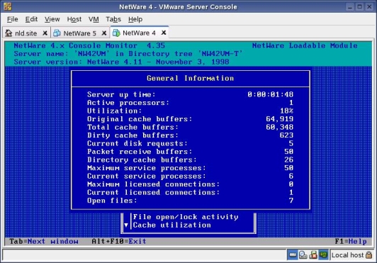 Virtual NetWare Homepage | Virtualisierung | Migration | Portierung von ...